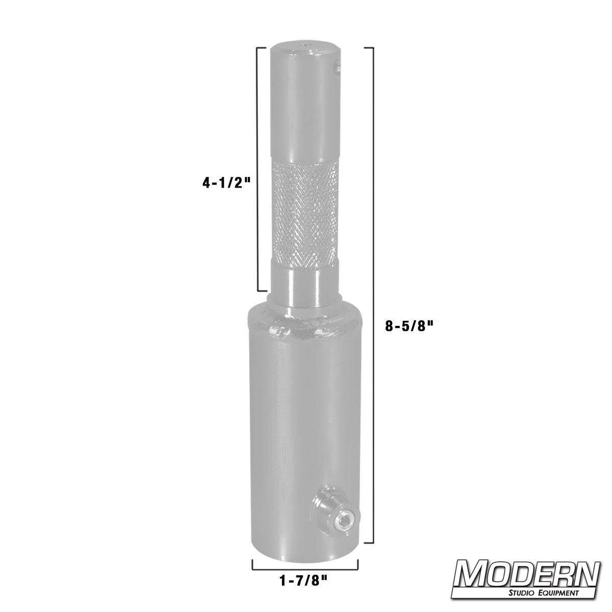 Pipe Receiver to Junior Male for 1-1/4" Speed-Rail® – Modern Studio ...